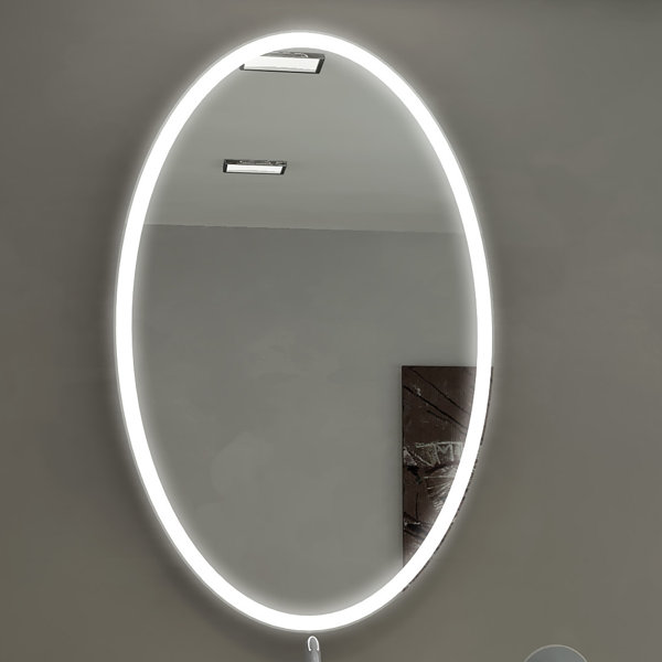 Paris Mirror Galaxy Oval LED Metal Wall Mirror | Wayfair