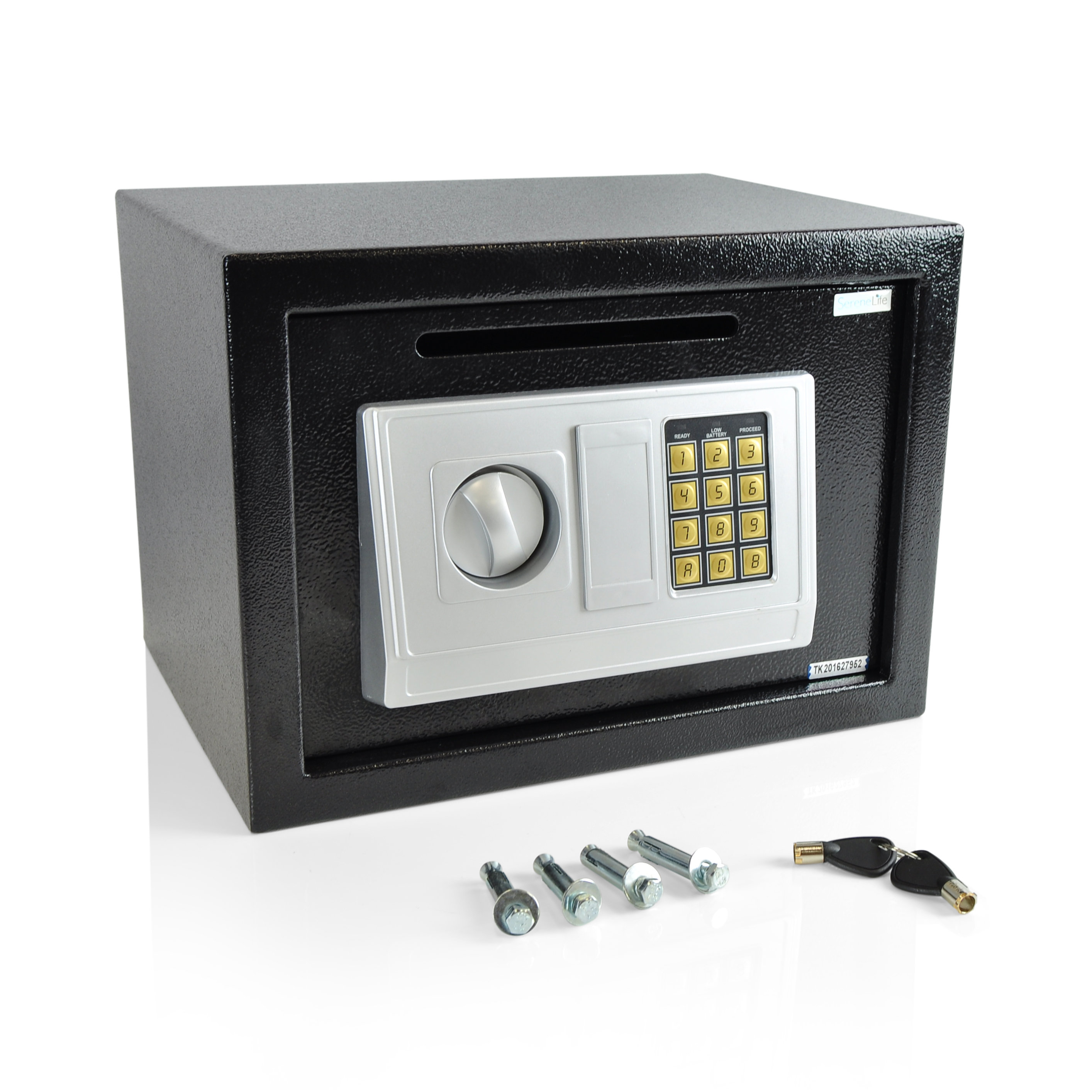 SereneLife Wall Safe with Electronic Lock | Wayfair