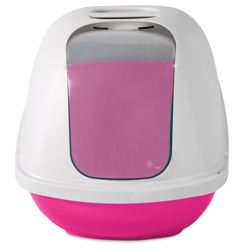 Petmate Basic Hooded Standard Litter Box & Reviews | Wayfair