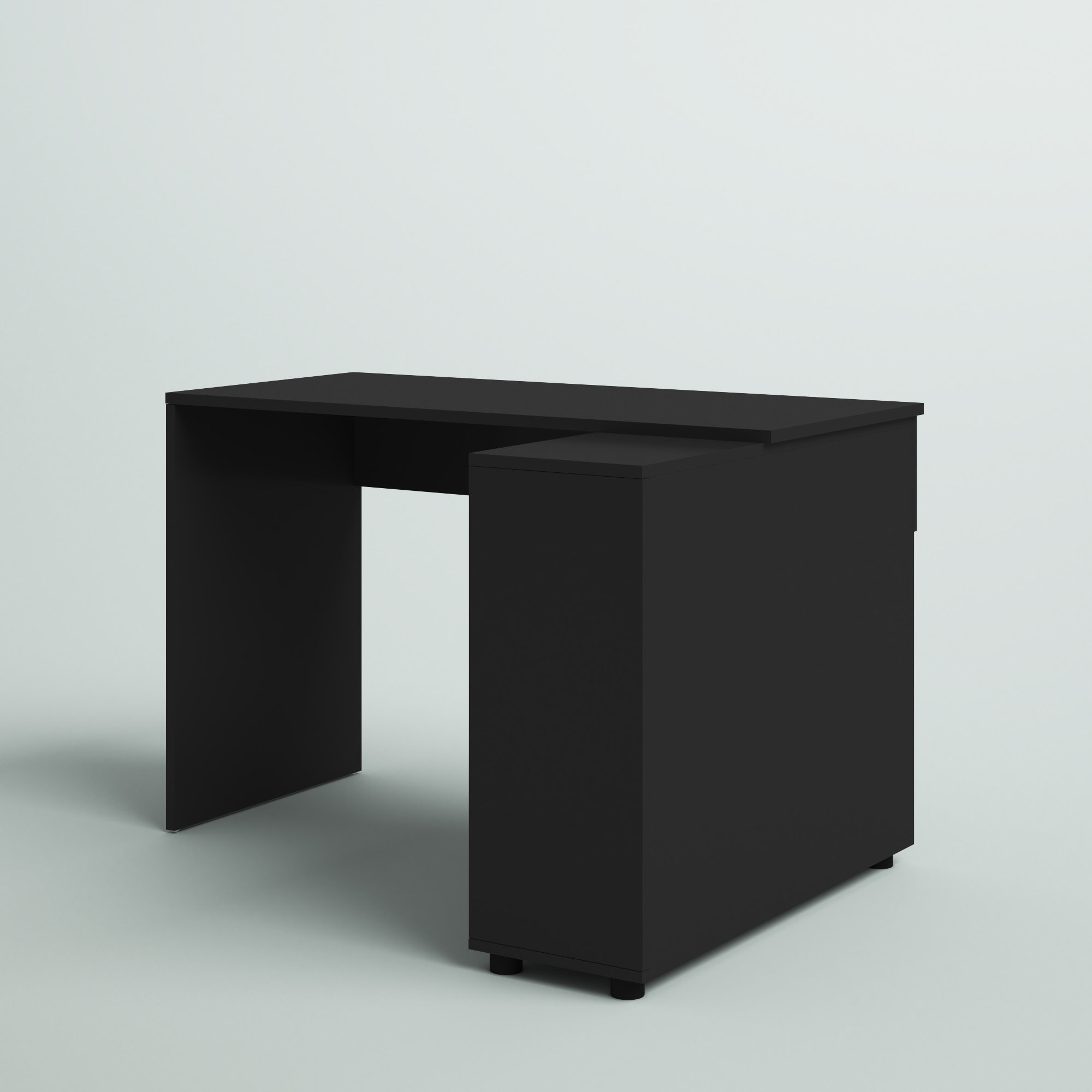 Zipcode Design™ Laci Computer Desk, Home Office, Corner, Storage ...