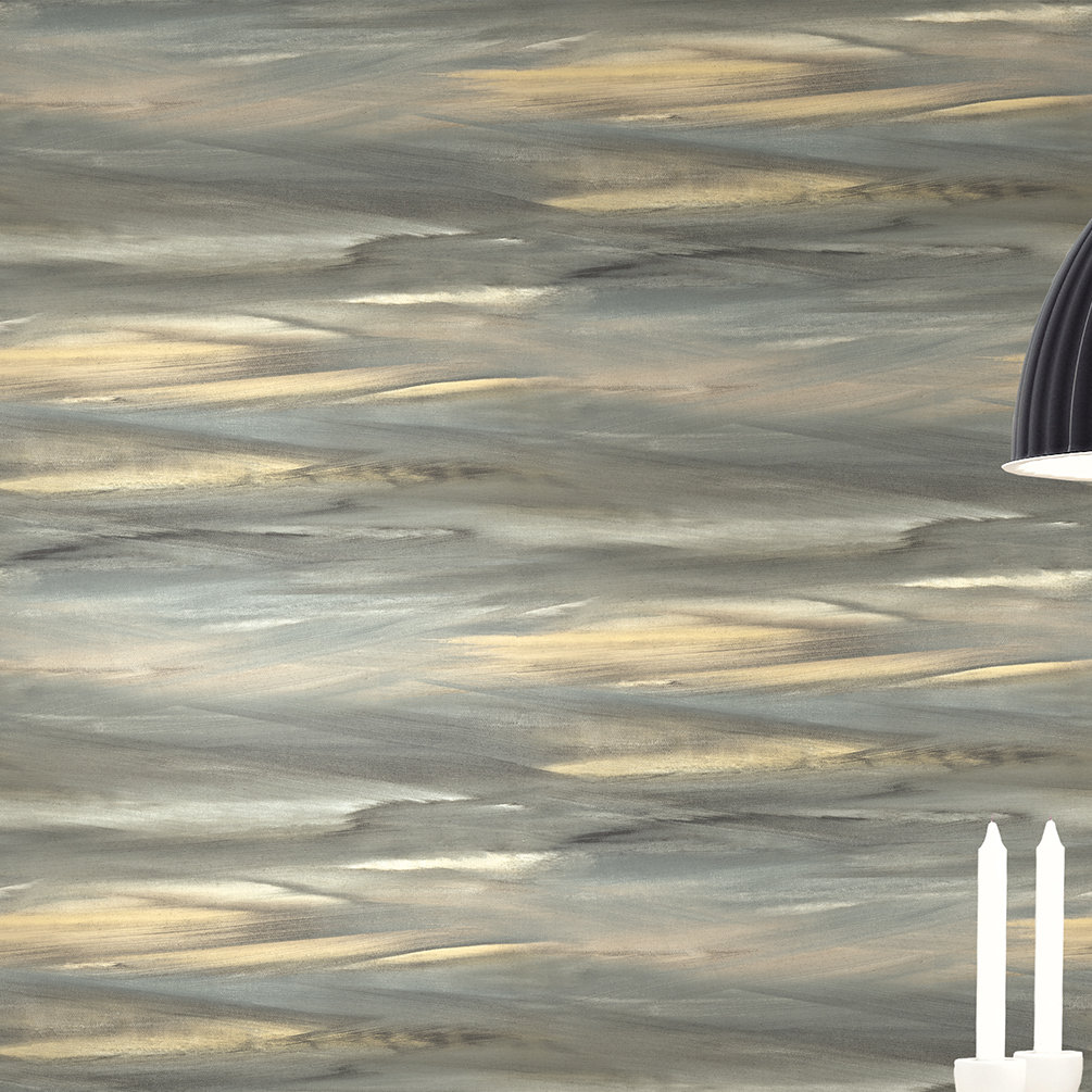 Wrought Studio Nyah Abstract Wallpaper | Wayfair