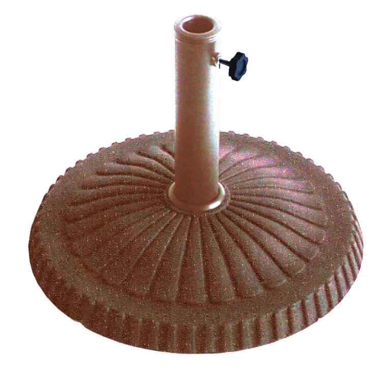 Lark Manor Ashmore Free Standing Bronze Stone Umbrella Base - Wayfair ...