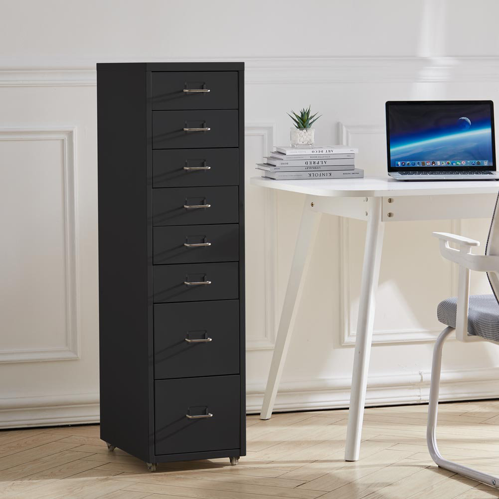 17 Stories Eumeka 8 Drawer Filing Cabinet | Wayfair.co.uk