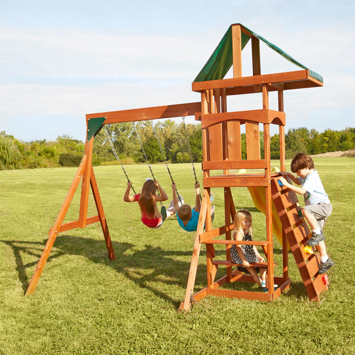 Swing-n-Slide Play Set Scrambler Swing Set & Reviews | Wayfair