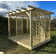 Union Rustic Wooden Detailed Freestanding Pergola Self-assembly Kit ...