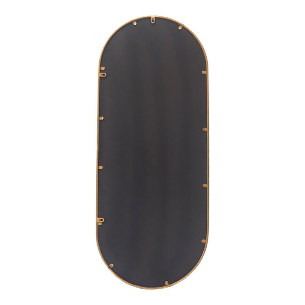 Mercer41 Jermond Oval Metal Wall Mirror | Wayfair