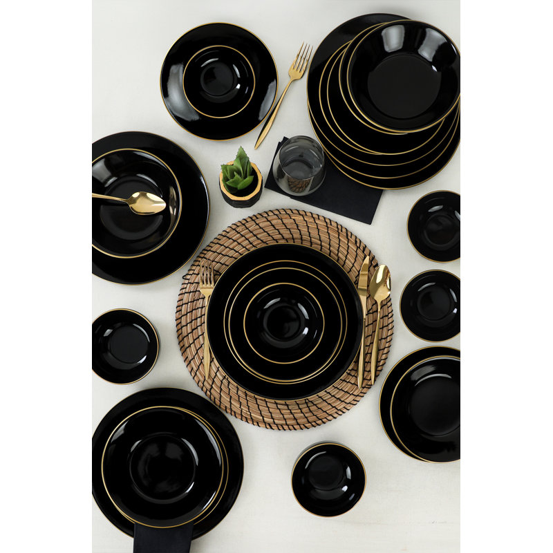 Bless international East Urban Home Dinnerware Set - Service for 6 ...