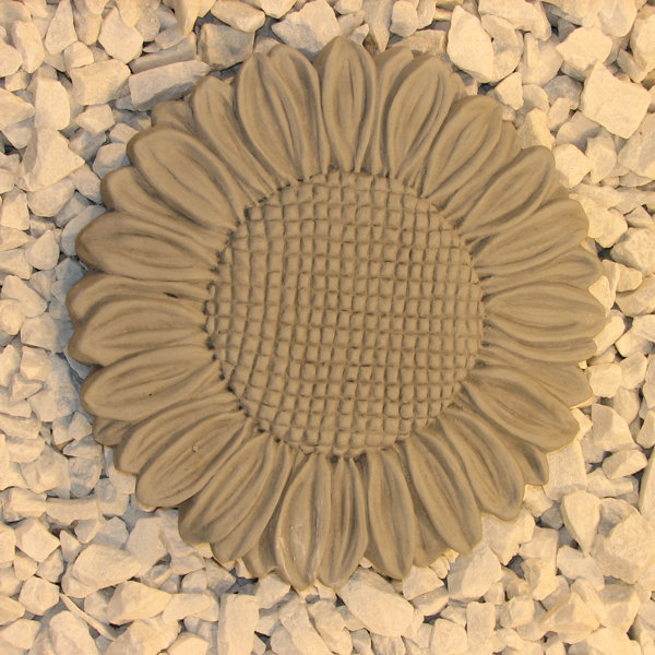 Nichols Bros. Stoneworks Sunflower Stepping Stone & Reviews | Wayfair