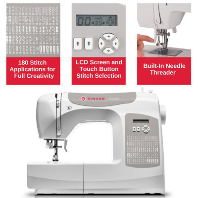 Singer C5200 Computerized Sewing Machine | Wayfair