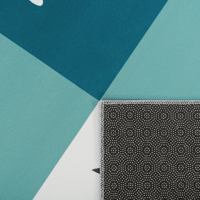 Isabelle & Max Leary Blue Rug & Reviews | Wayfair.co.uk