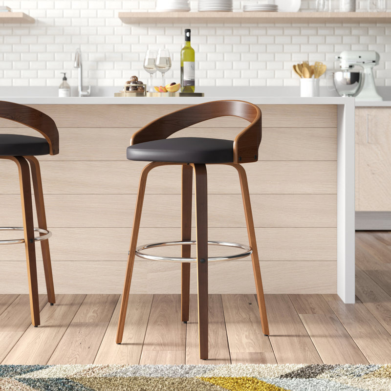 Corrigan Studio Maxime Swivel Bar Stool & Reviews | Wayfair.co.uk