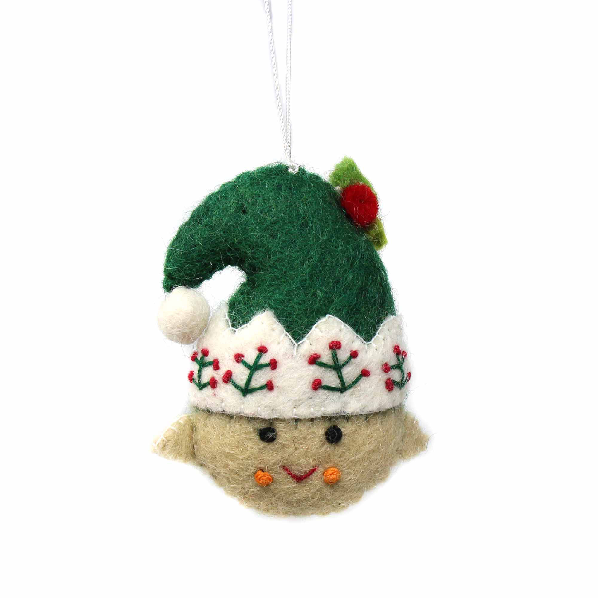 The Holiday Aisle® Christmas Elf Hanging Figurine Ornament | Wayfair