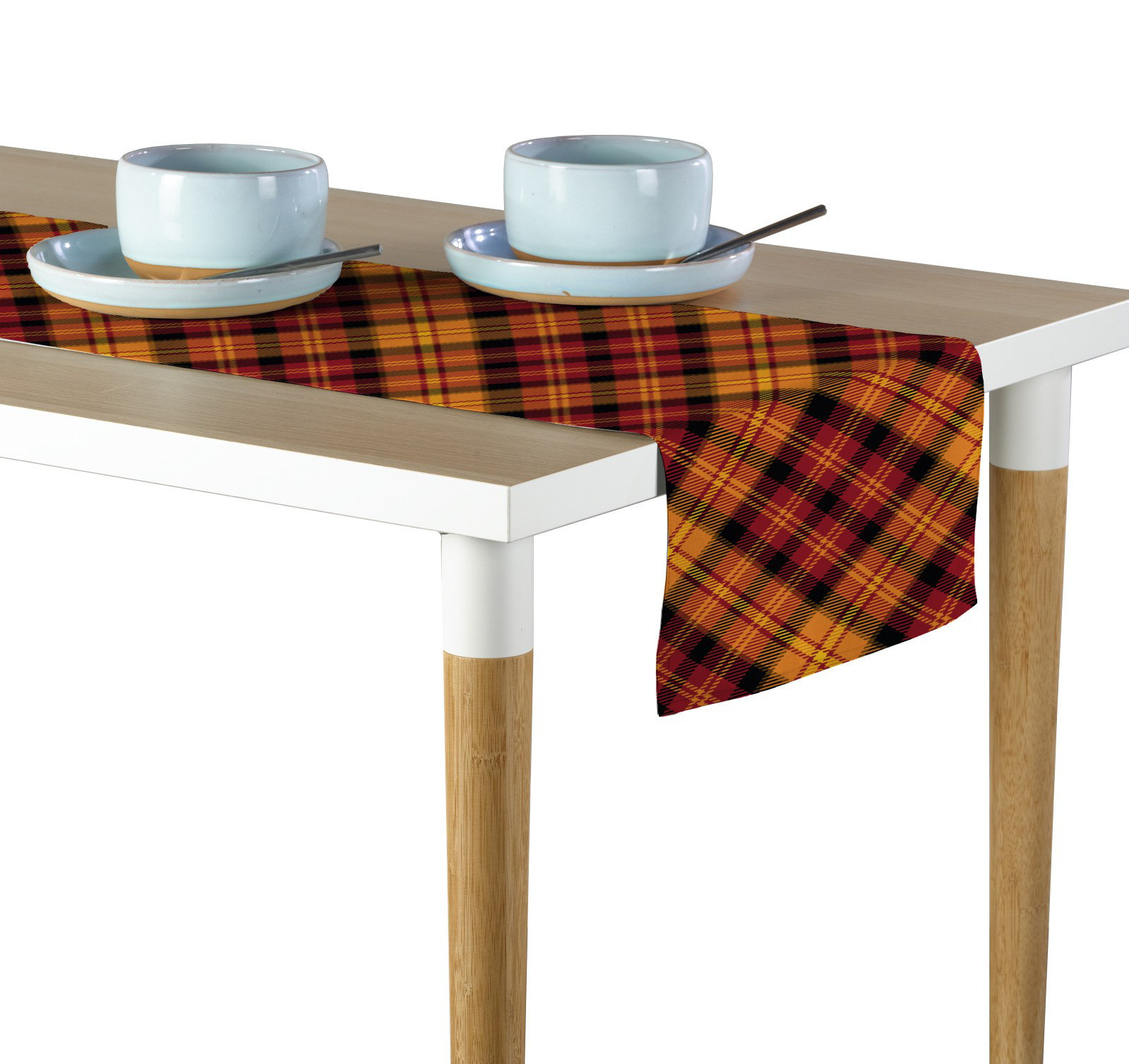 Alcott Hill® Idlewild Rectangular Plaid Table Runner & Reviews | Wayfair