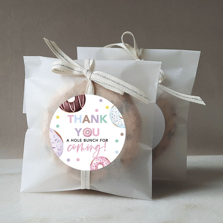 Koyal Wholesale Kids Party Favor Thank You Stickers, 80-Pack 2-Inch ...