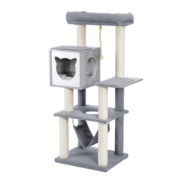 Tucker Murphy Pet™ 52" Damishia Cat Condo | Wayfair
