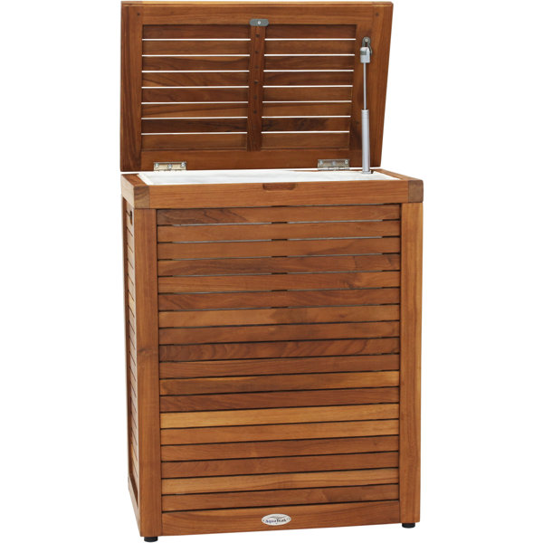 Aqua Teak Moti™ Optiarea™ Rectangular Laundry Hamper & Reviews | Wayfair