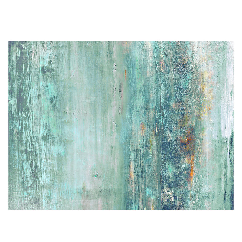 Highland Dunes Tristan Abstract Spa by Tristan Scott - Wrapped Canvas ...