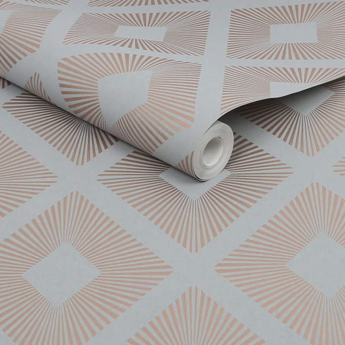 Mercer41 Ahmarion Geometric Wallpaper | Wayfair