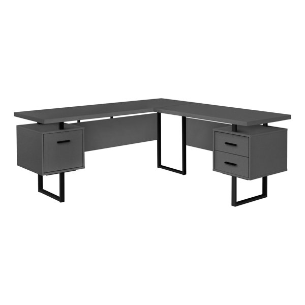 Upper Square™ Computer Desk, Home Office, Corner, Storage Drawers, 70"L ...