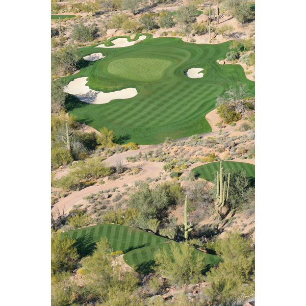 Union Rustic Scottsdale Golf Course - Wrapped Canvas Photograph | Wayfair