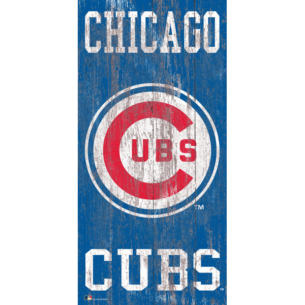 Fan Creations Chicago Cubs - Unframed Graphic Art on Wood & Reviews ...