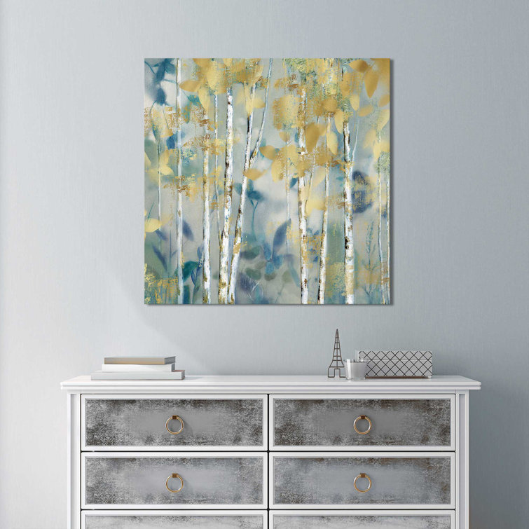 Winston Porter Gilded Forest I by Nan - Print | Wayfair