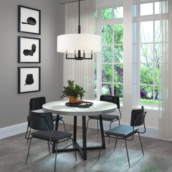 Brayden Studio® Alirah 4 - Light Single Pendant & Reviews | Wayfair