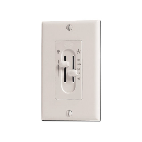 Hunter Fan Dual Slide Light and Ceiling Fan Wall Control & Reviews ...