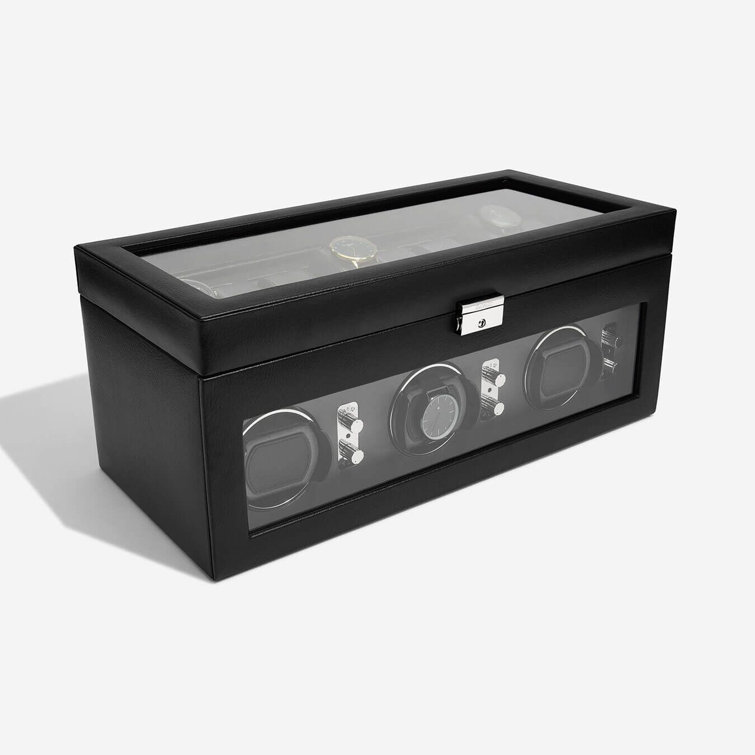 Stackers Dulwich Designs Eclipse Classic Genuine Leather Triple Watch ...