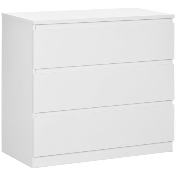 17 Stories Keethan 3 - Drawer Chest of Drawers | Wayfair.co.uk