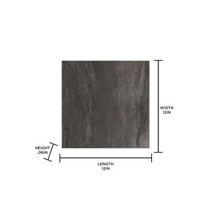 FloorPops 12" x 12" x 1.52mm Vinyl Tile & Reviews | Wayfair