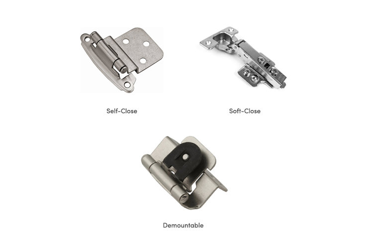 Your Guide to the Types of Cabinet Hinges | Wayfair