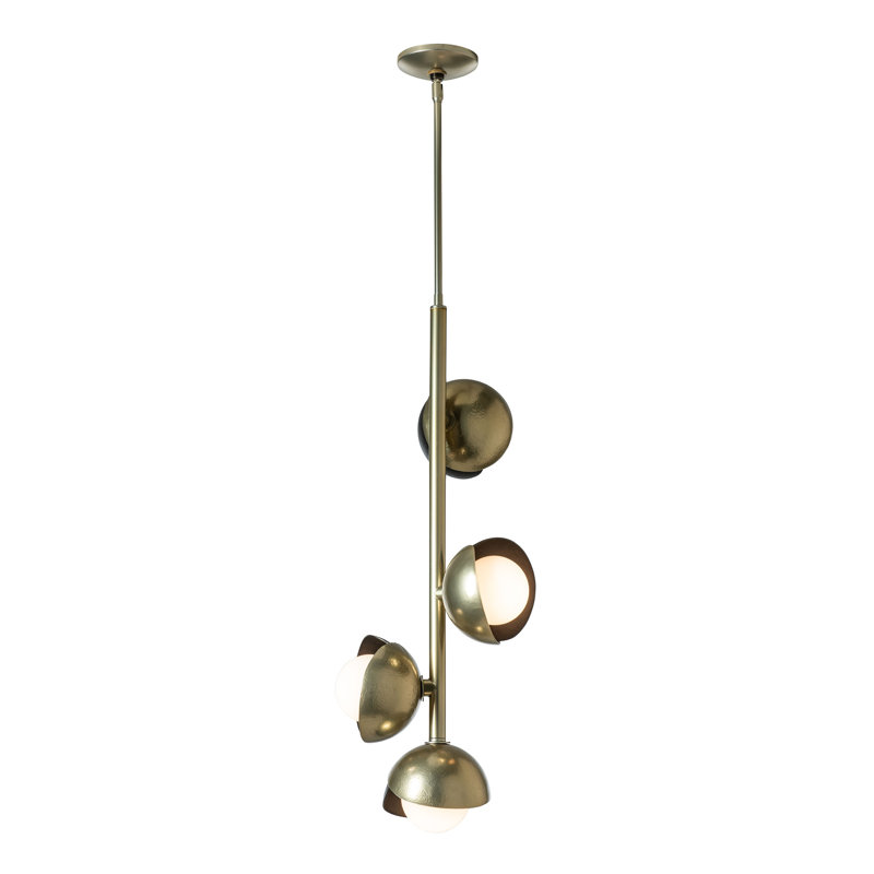 Hubbardton Forge Brooklyn 4 - Light Cluster Linear Pendant | Wayfair