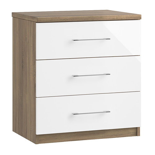 Ashley Living 3 - Drawer Chest of Drawers | Wayfair.co.uk