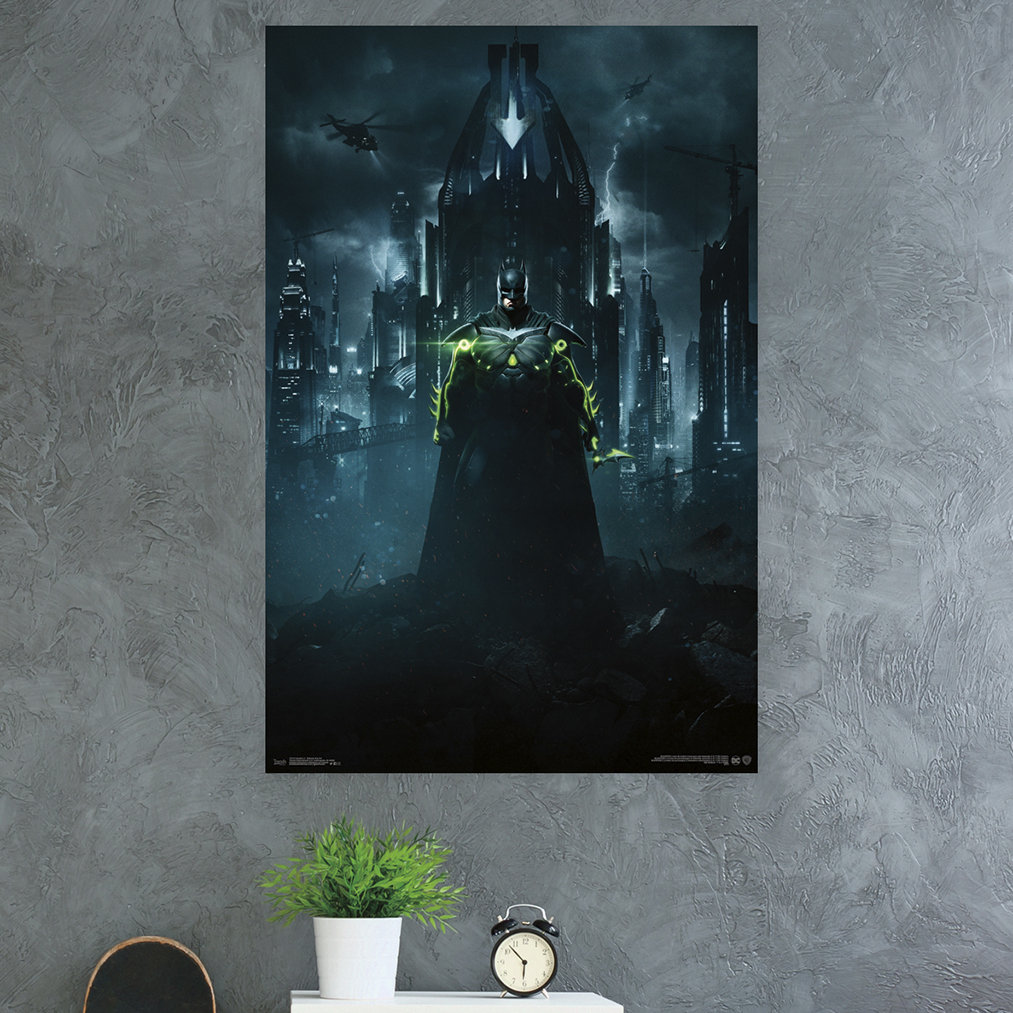 Trends International Injustice 2 - Batman Key Art Paper Print | Wayfair