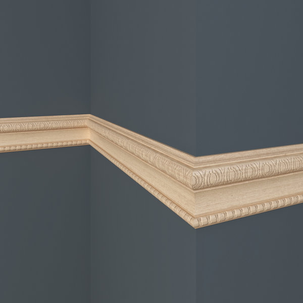 Ornamental Mouldings Hardwood Embossed Rondele Pellet Panel Moulding 3 ...