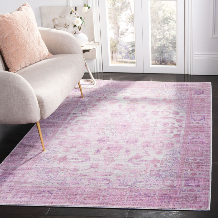 Ophelia & Co. Chantae Pink/Multi Rug & Reviews | Wayfair