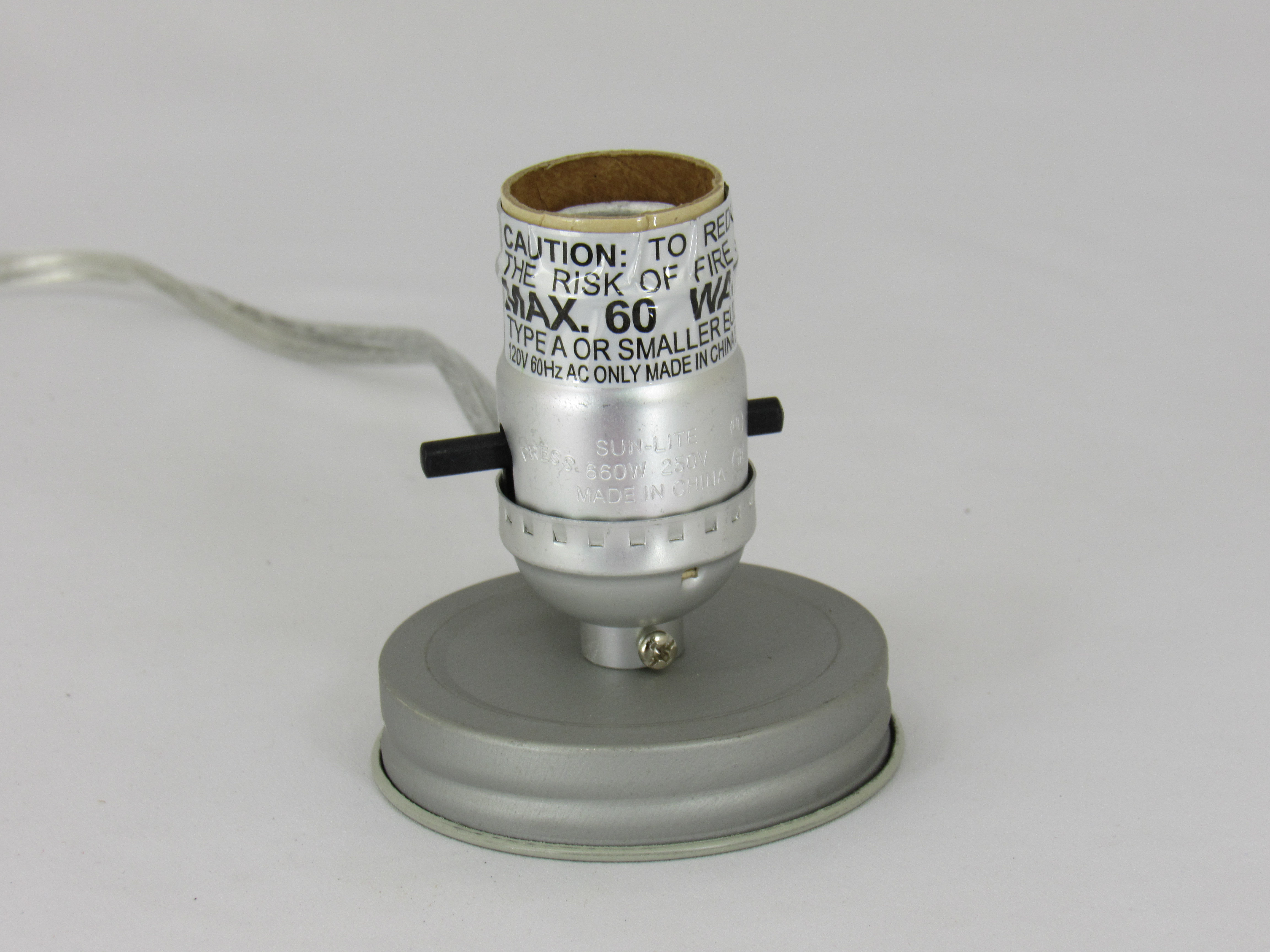 Albert Estate LTD Zinc Mason Jar Lid Adapter | Wayfair