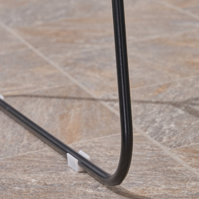 George Oliver Anneke Modern Geometric 26.25" Patio Bar Stool & Reviews ...