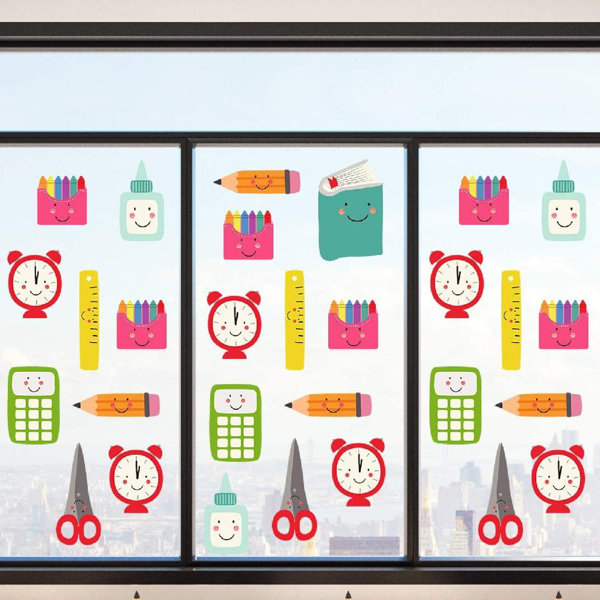 Trinx Back to School Window Decal | Wayfair