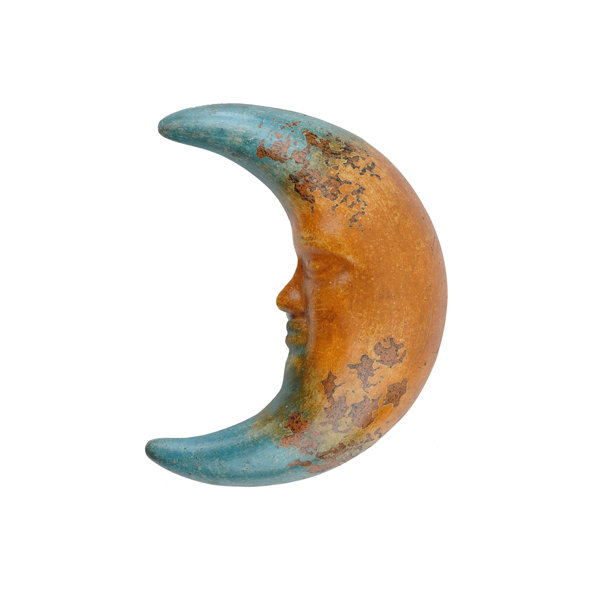 Union Rustic Reena Old World Moon Outdoor Wall Decor & Reviews | Wayfair
