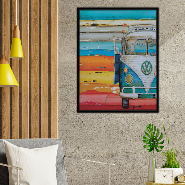 Vw-bus-wall-art | Wayfair