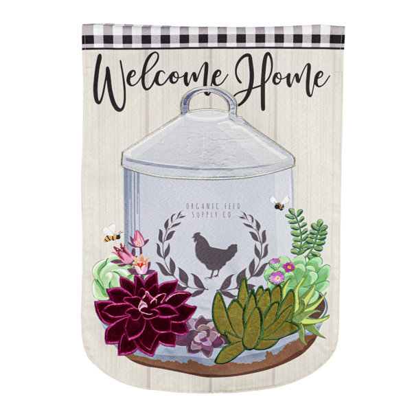 August Grove® Lanease Polyester 18'' x 12.5'' Garden Flag | Wayfair
