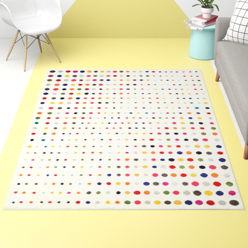 Ebern Designs Latchford Machine Woven / Power Loomed Performance Pink ...