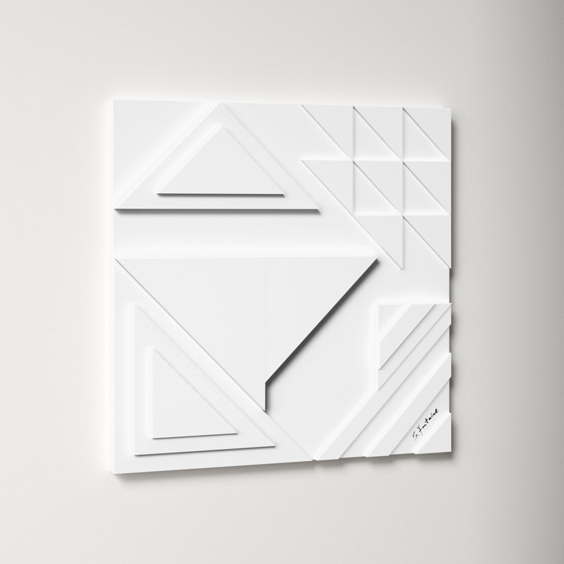 Austere Angles II Wall Decor | AllModern