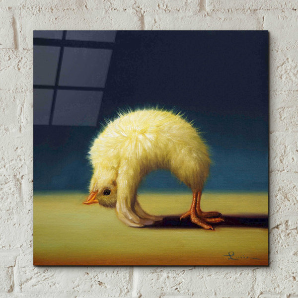 Latitude Run® Epic Art 'Yoga Chick Upward Bow' Yoga Chick Upward Bow by ...