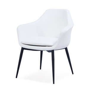 George Oliver Teegan Solid Back Arm Chair & Reviews | Wayfair