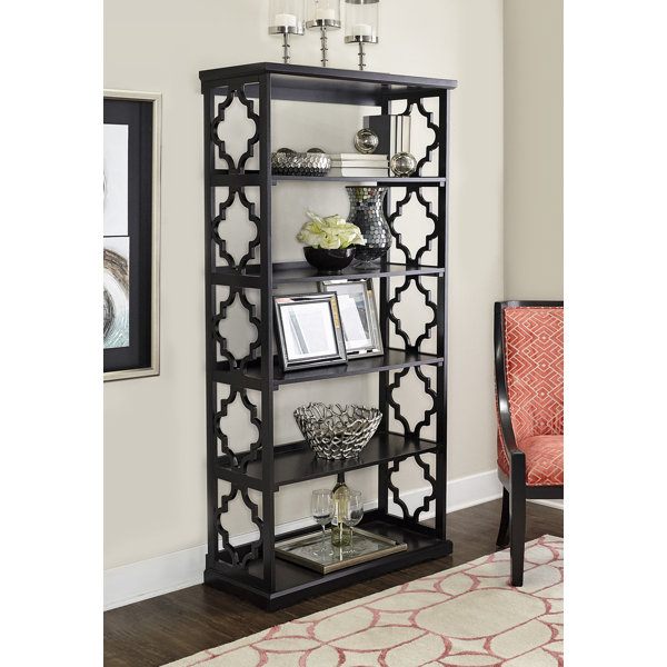 Wildon Home® Senath 72.28'' H x 36.54'' W Etagere Bookcase | Wayfair