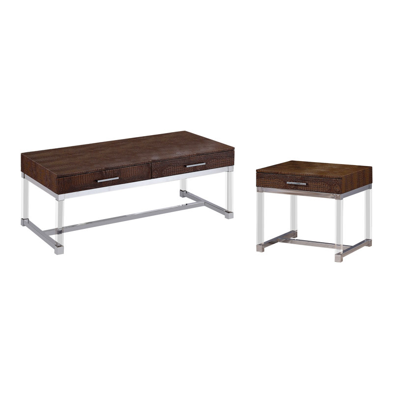 Mercer41 Maxwell 2 - Piece Living Room Table Set & Reviews | Wayfair