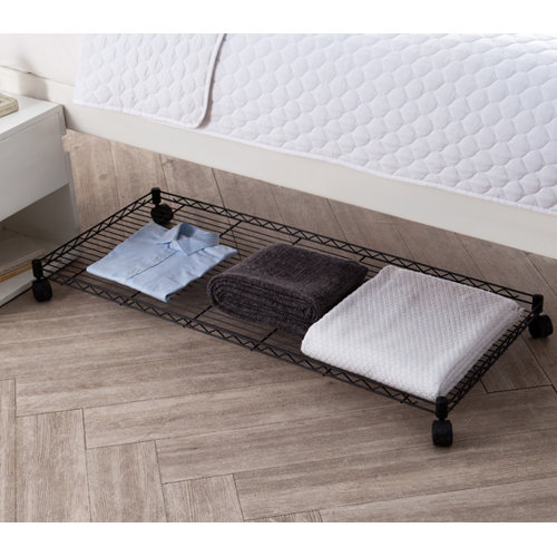 Rebrilliant Burroughs Metal Underbed Storage & Reviews | Wayfair